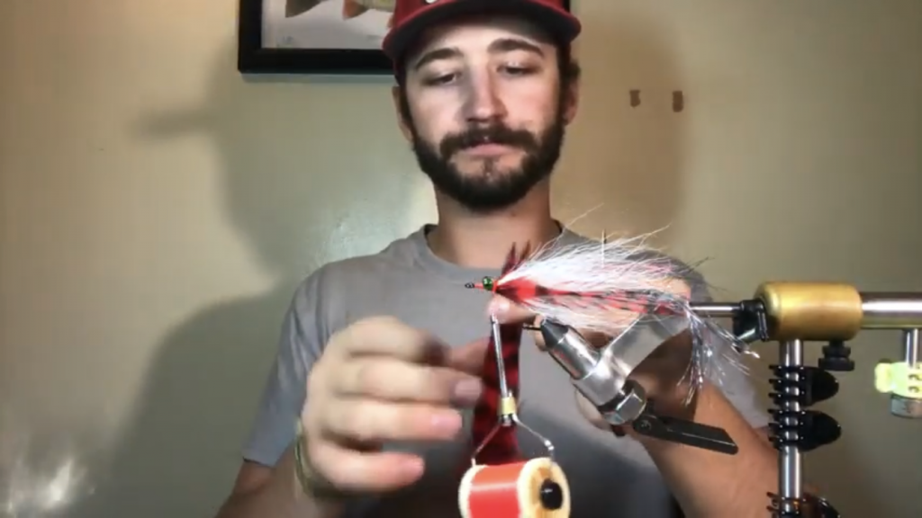 Tyler Befus Tying the ”Flashtail Whistler” | EsoxOnly | Everything ...